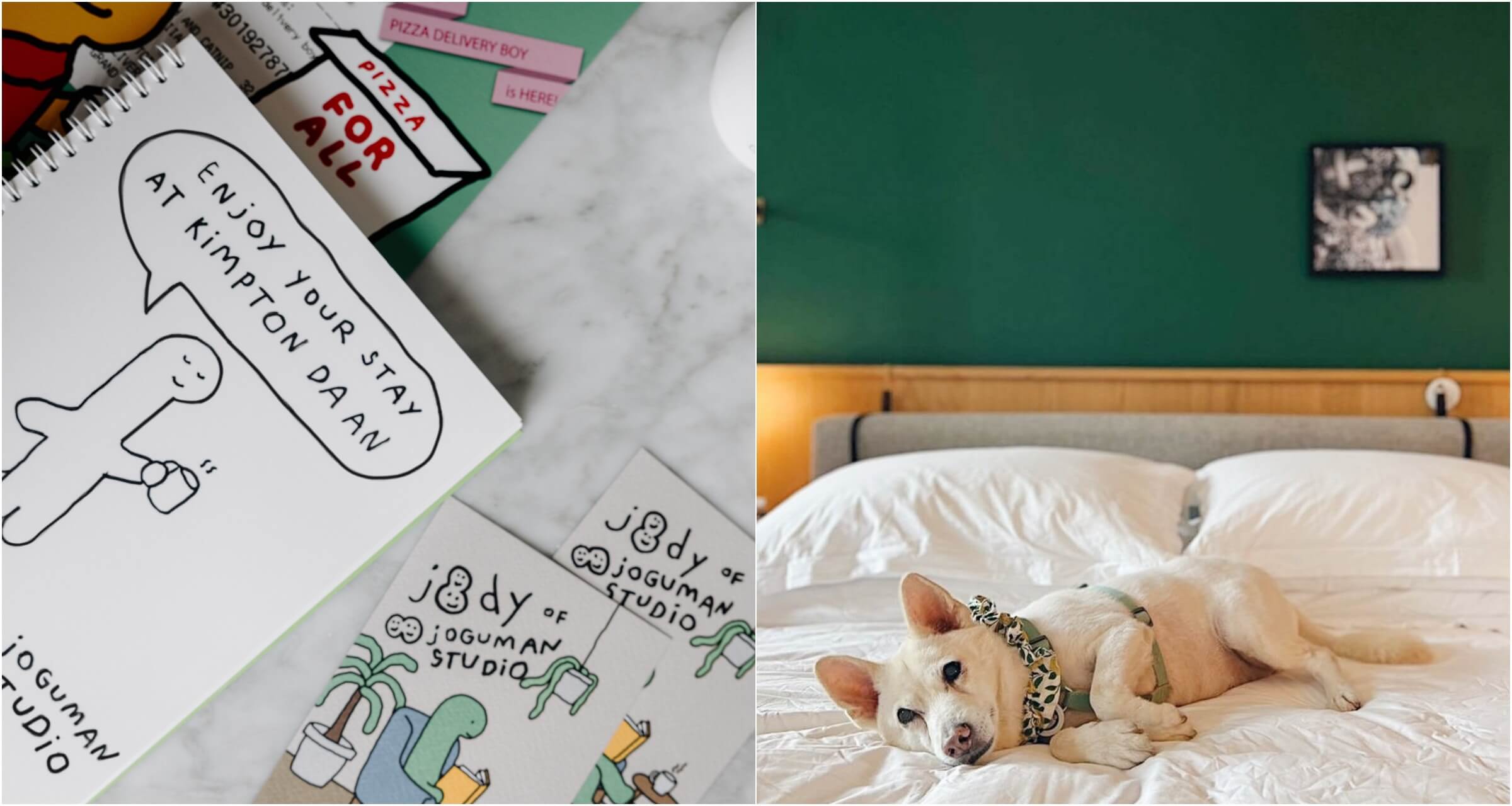 全球人氣IP「JOGUMAN」首登台灣五星飯店，金普頓大安夏日潮黑謐旅8月開跑 - VERSE